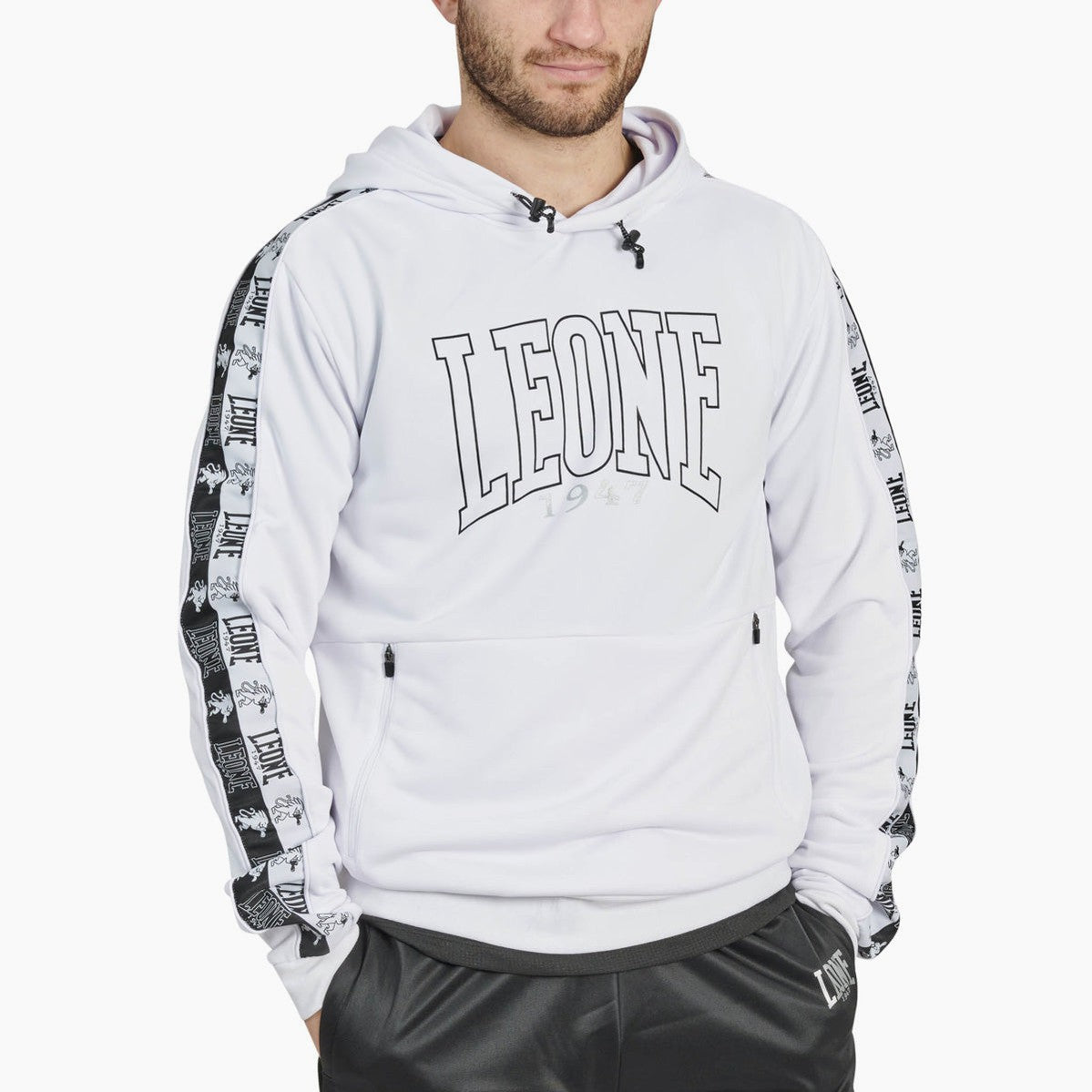 Track jas Leone Iconic met capuchon ABX436 – Combat Arena