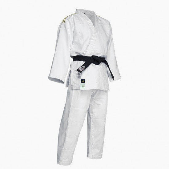Judopak Adidas J730 Kampioen IJF gouden strepen - CombatArena.nl ...